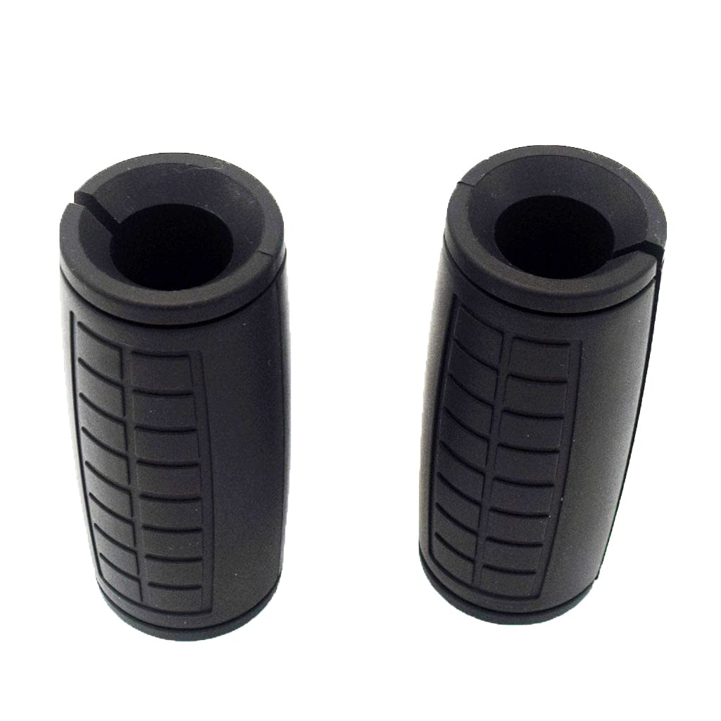 yuhqc Weight Bar Grips Fit Standard Barbell, Dumbell Handles, Thick Bar Training Adapter for Weightlifting & Cable Attachments Fitness Training Rope Grips for Body Arm Forearm Builder Strength(Black)