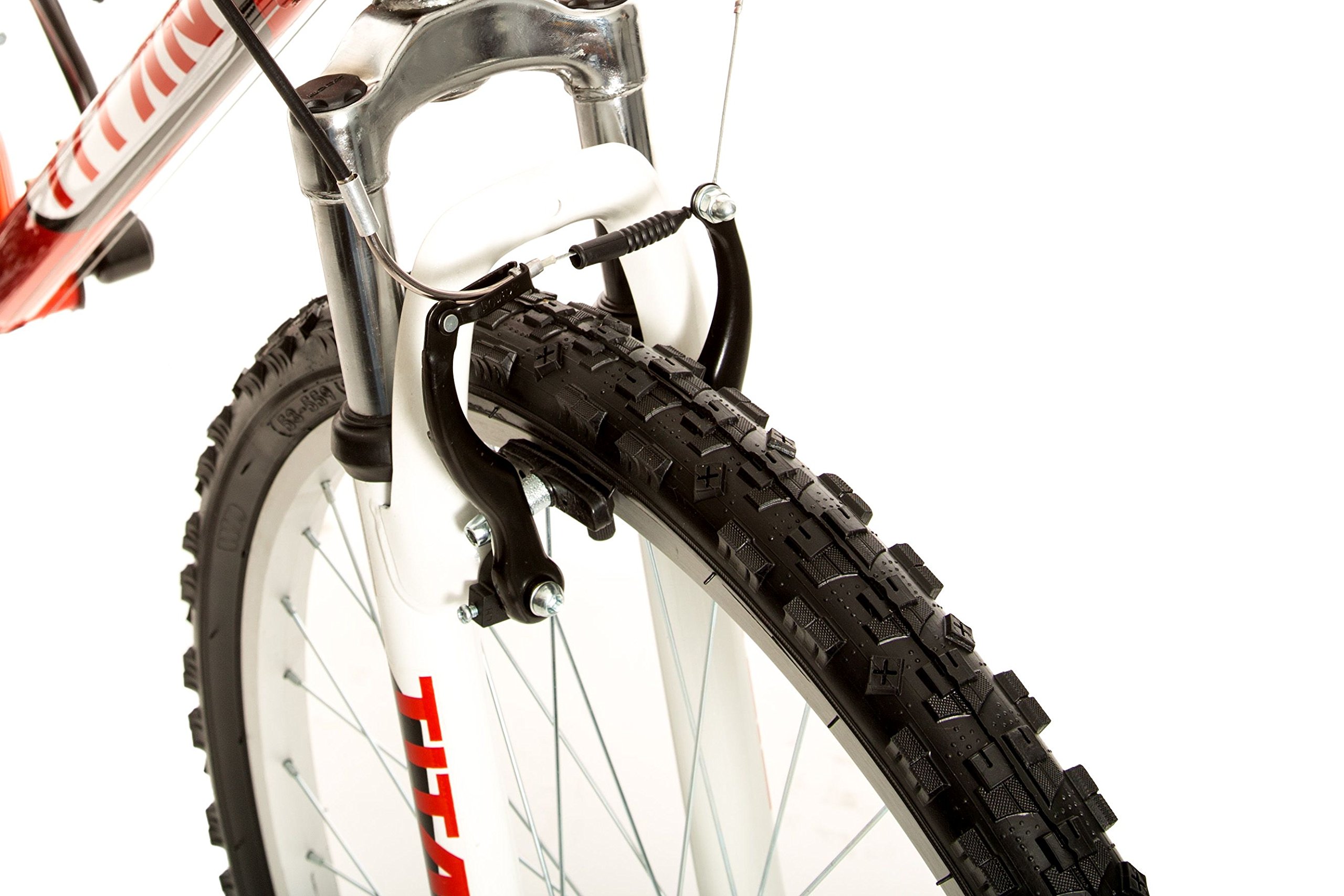 Titan Pathfinder Ladies 18-Speed All Terrain Mountain Bike with Front Shock Suspension