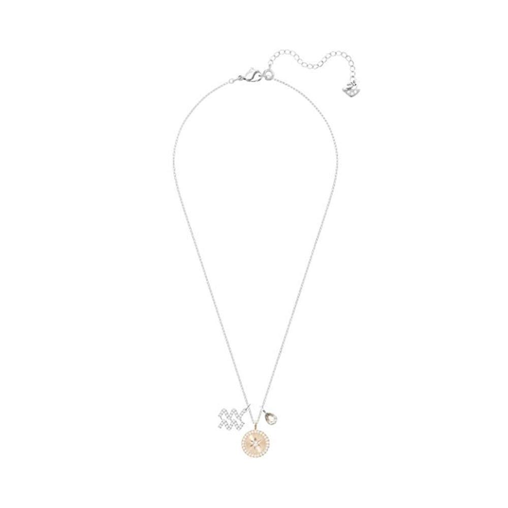 SWAROVSKI Zodiac Pendant Aquarius Gray Rhodium Plating 5349213