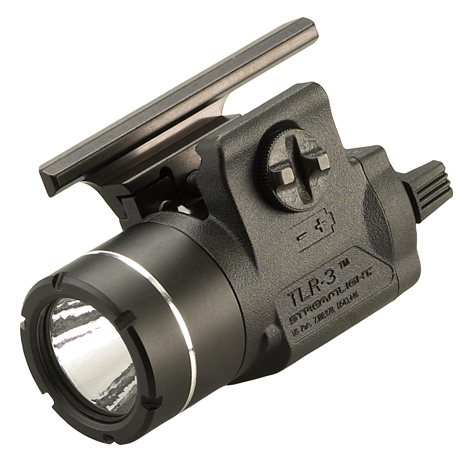 Streamlight 69222 TLR-3 170-Lumen Lightweight, Compact Weapon Mounted Tactical Light with H&K USP Full Size Clamp, Black