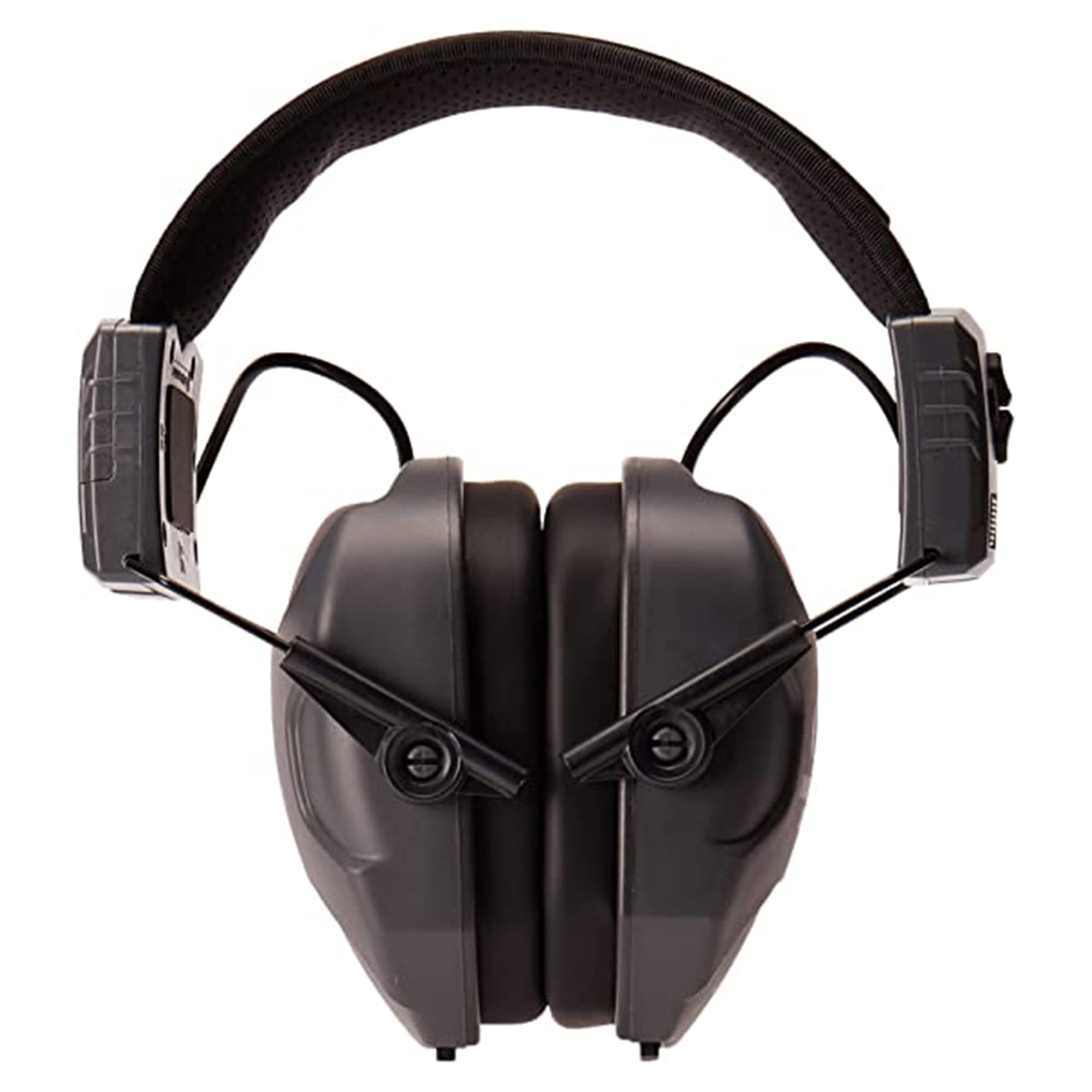 Walker's XCEL 500BT Electronic Active Shooting Hearing Protection & Enhancement Earmuffs w/ 4 Listening Modes & Bluetooth Connectivity, Gray (2 Pack)