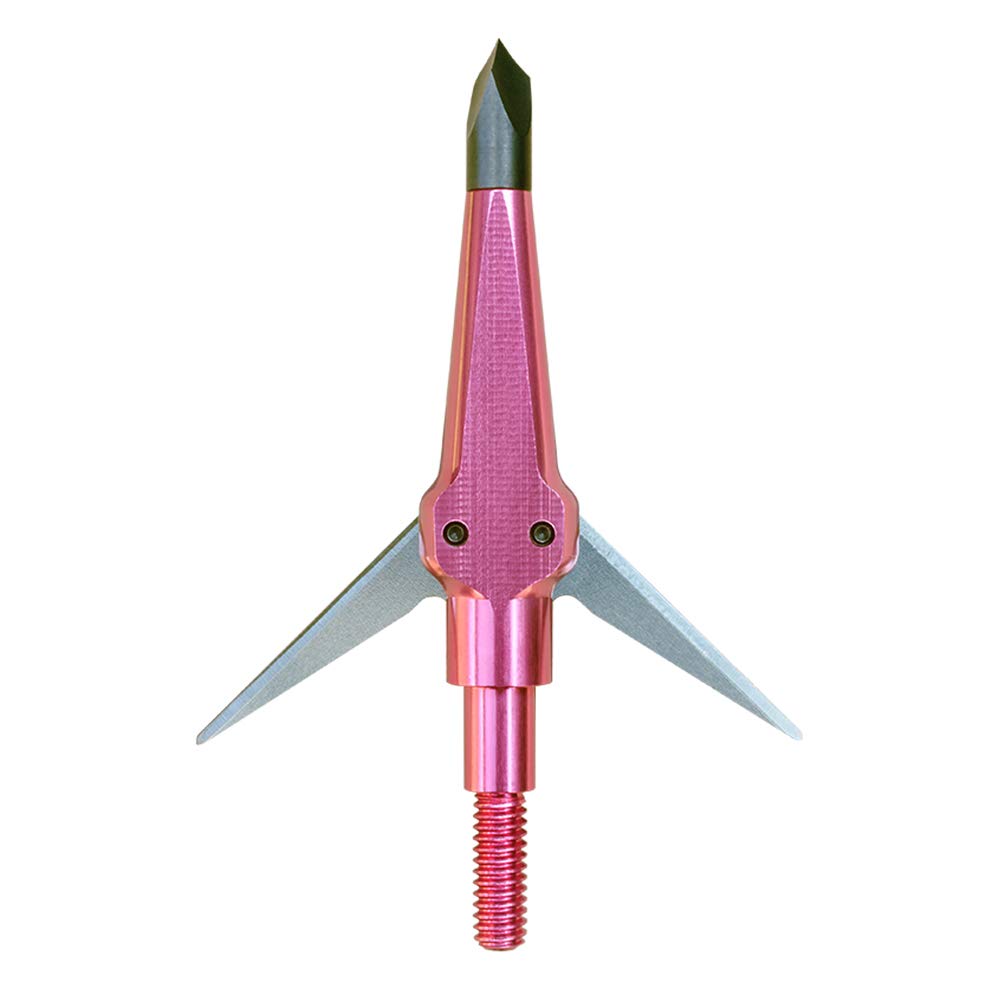 Swhacker 100 Grain 1.50" Cut Pink Low Pound + 1 Practice Head & DVD (3 Pack),Pink