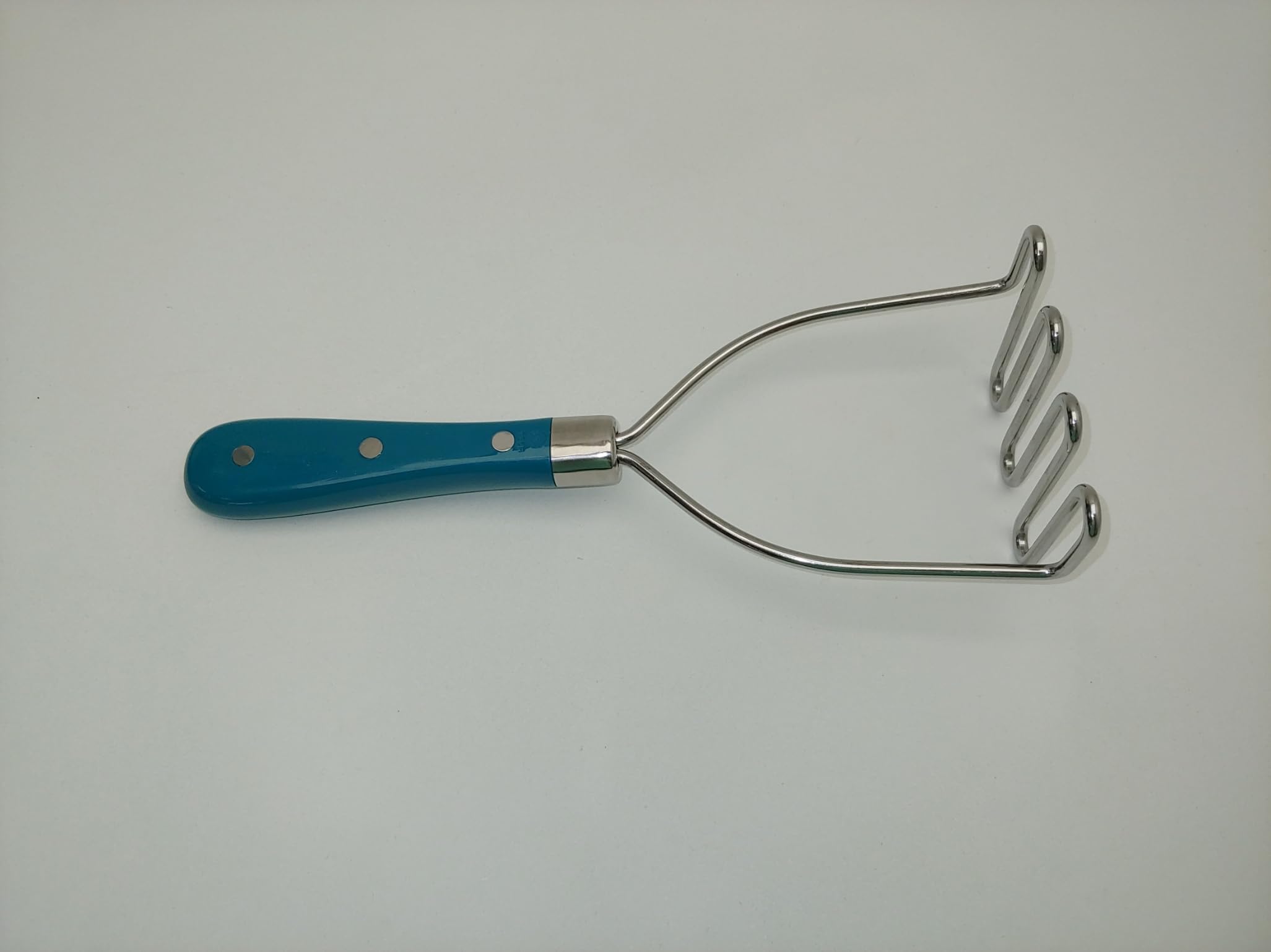 The Pioneer Woman Masher Potato Smasher Stainless Steel Teal Dishwasher Safe