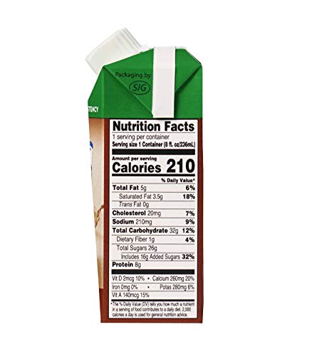 Thick & Easy Thickened 2% Reduced Fat Dairy Beverage, Chocolate, Nectar Consistency, 8 Ounce (Pack of 27)
