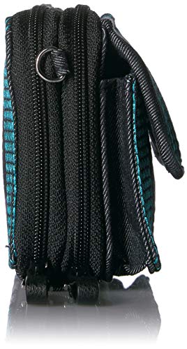 Vera Bradley Women's Denim All in One Crossbody Purse With RFID Protection, Moonlight Garden, One Size
