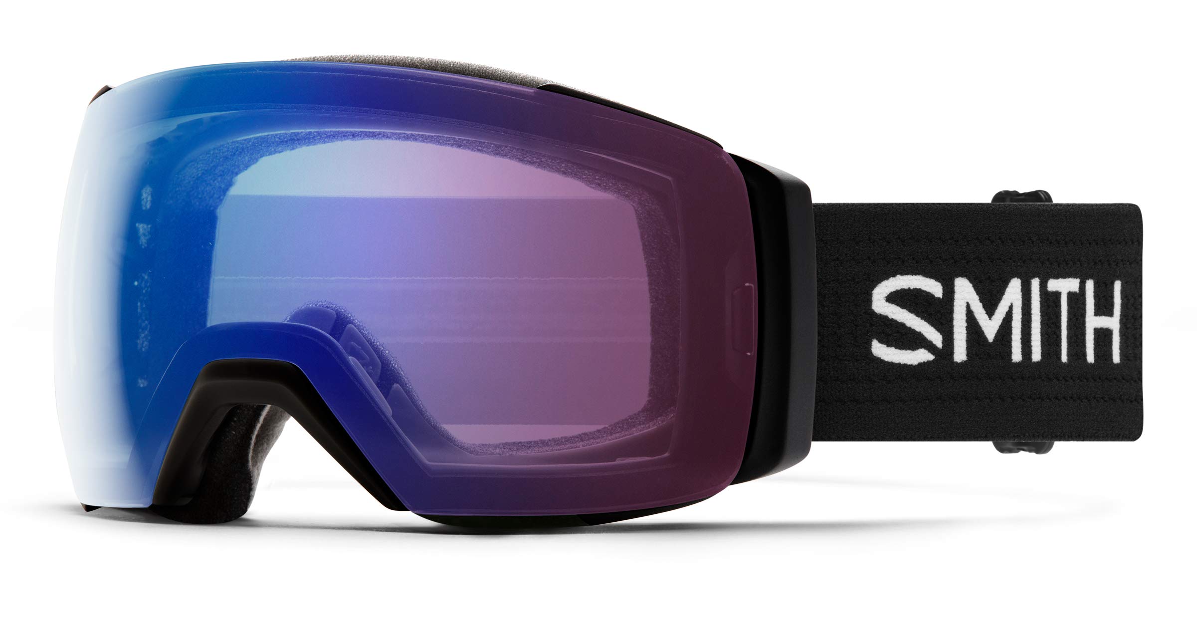SMITH Optics I/O MAG XL Unisex Snow Winter Goggle - Black, Chromapop Photochromic Rose Flash