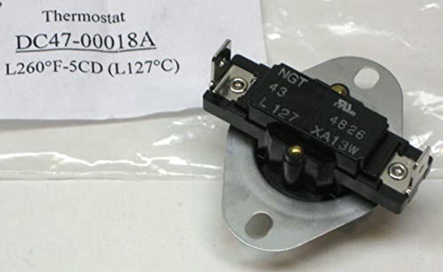 Replacement For Compatible With DC47-00018A for Samsung Dryer Thermal Thermo Limit PS2038383 AP4201898 35001092