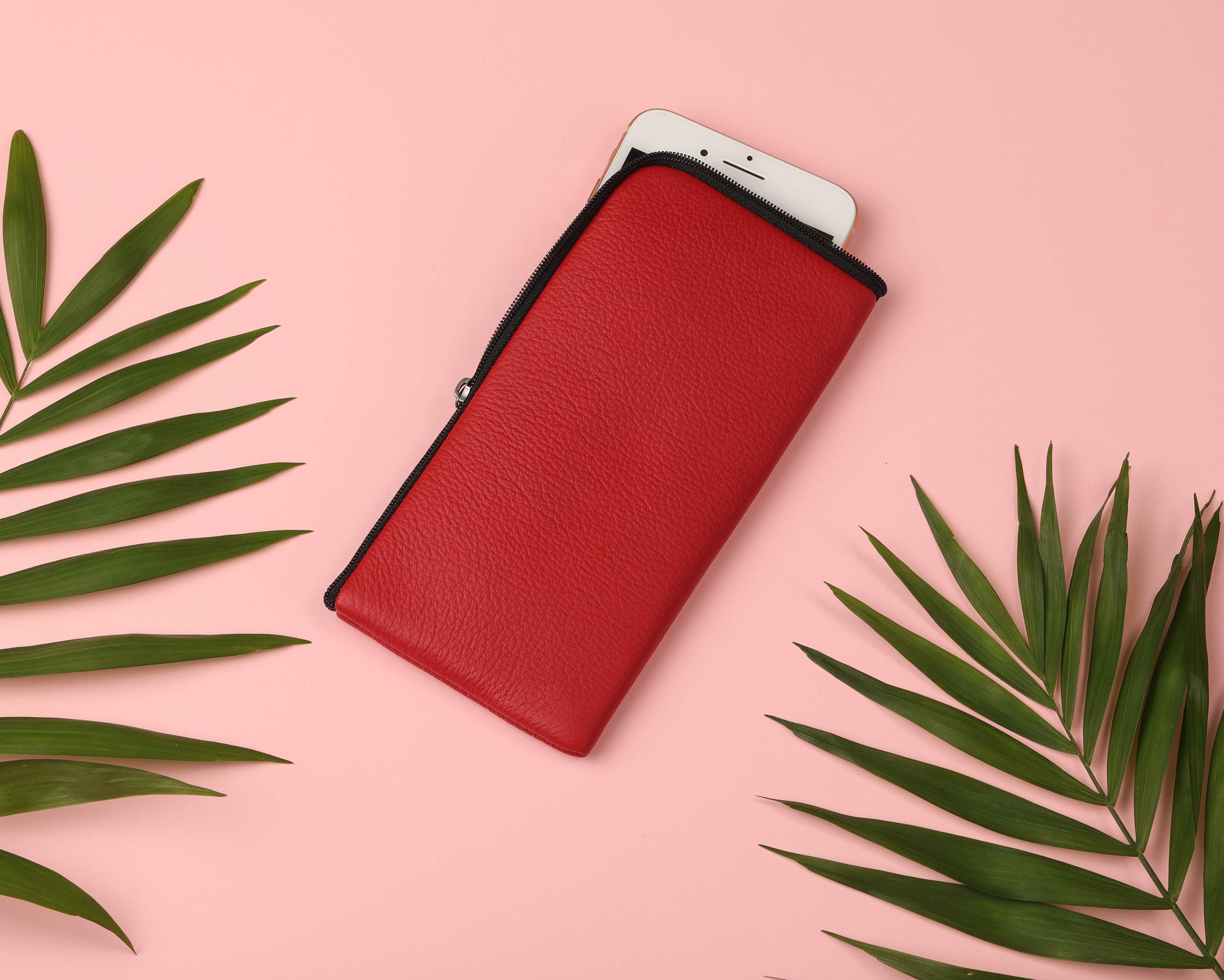 True Italian Leather Case for Samsung Galaxy (choose your size). Made in Europe