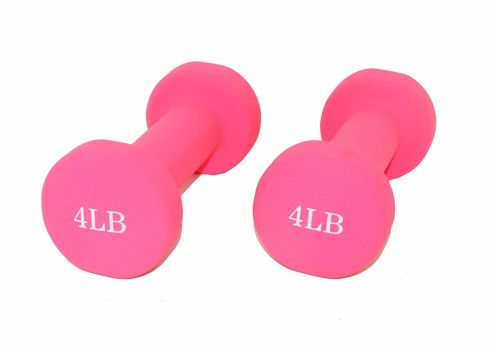 Piedrunner Dumb Bell 4Lbs 2PCS, Neoprene Plastic Immersion Coated Steel Core, Hand Weights, Yoga Training Equipment, Sports Training Accessories, Dumb Bell 4 Pounds 1 Pair