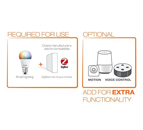 SYLVANIA 74283 Dim Smart+ LED Light Bulb, A19 Dimmable White, 60W Equivalent, Works with SmartThings and Alexa, 10 Year Series, Dimmable Soft (packaging may vary)