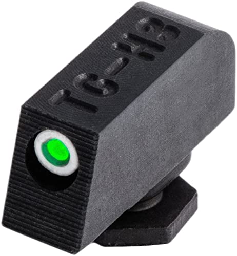 TruGlo Tritium Pro Glow in the Dark Compact Gun Hunting Glock Pistol Sight with Maximum Bright Sights for Glock Sidearm 17, 19, 22, 23, 24, 26, and 27