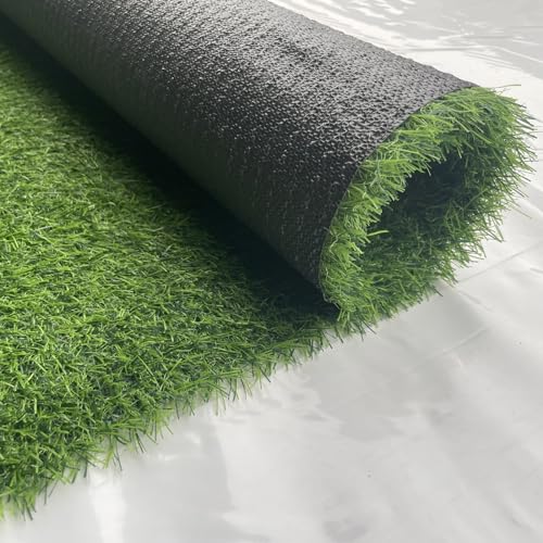 turfloid Quality Artificial Grass 0.8", Sample Piece, Indoor Outdoor Synthetic Fake Grass Rug Turf Mat Roll for Garden Home Decor