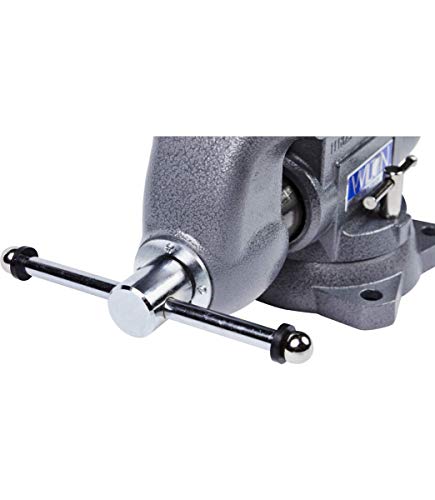 Wilton Tradesman Bench Vise, 6-1/2" Jaw Width, 6" Max Jaw Opening, 4" Throat (Model 1765)