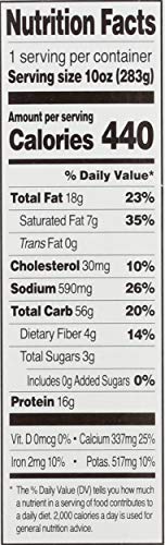 Saffron Road Enchiladas Al Chipotle with Black Beans and Rice Frozen Dinner, 10oz - Vegetarian, Gluten Free, Halal