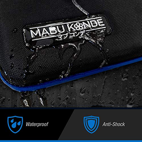 YOUNGFIT MABU KONDE Controller Carrying Case Compatible with Playstation 5/Playstation 4/Xbox One/Xbox One S/Xbox One X/Nintendo Pro Controller with Mesh Pocket, Waterproof and Anti-Shock