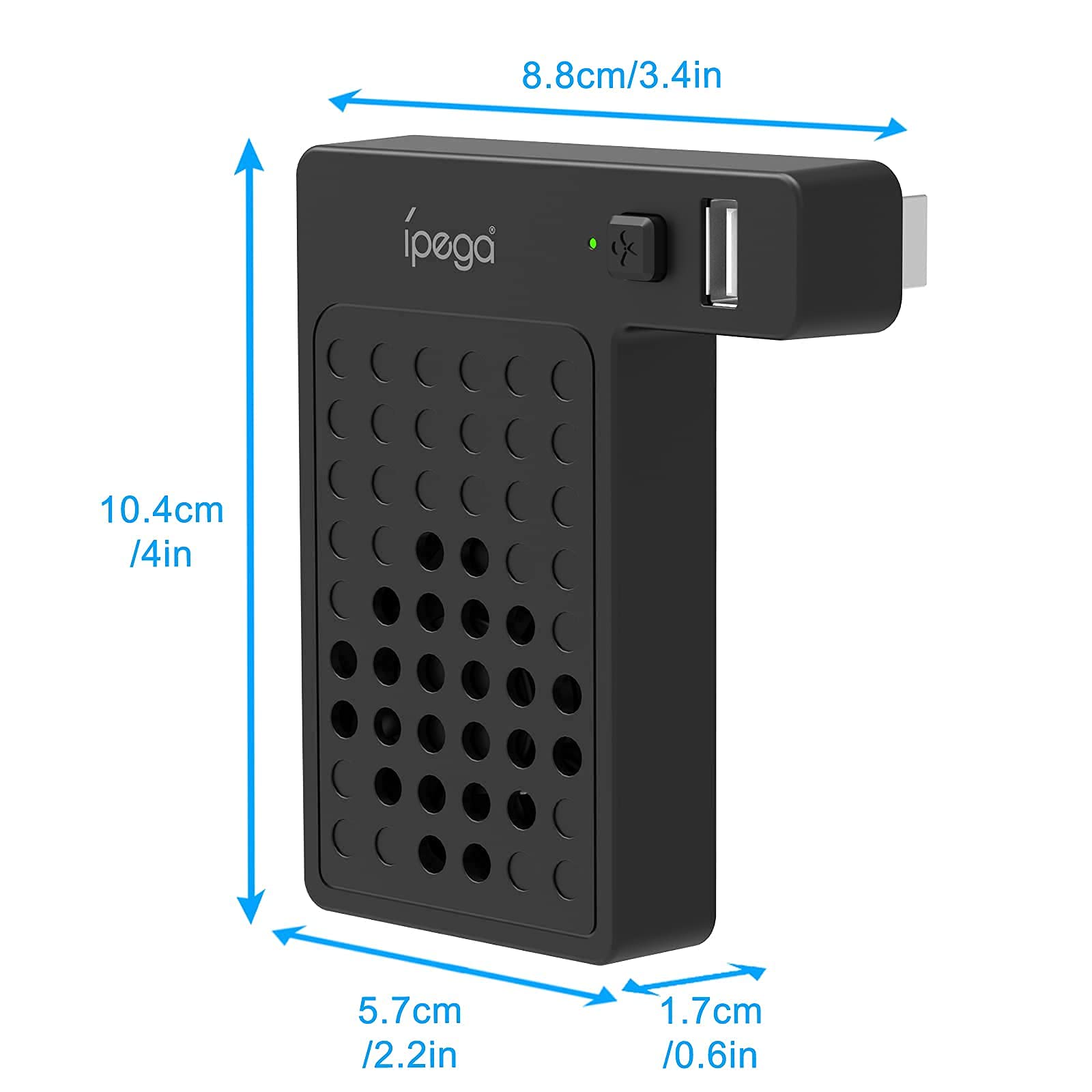 USB Cooling Fan Compatible with Xbox Series X Console, YUANHOT Cooling System Accessories with External USB Port (Only Compatible with Xbox Series X)