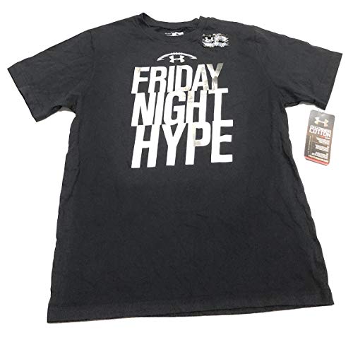 Under Armour Boys Night Hype Top, Large Black