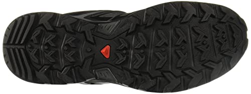 Salomon X Ultra 3 Gore-TEX Hiking Shoes for Men, Black/Magnet/Quiet Shade, 10.5