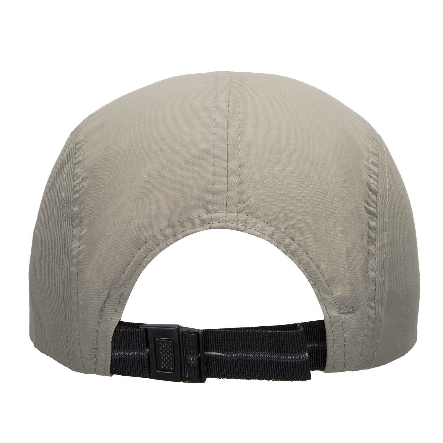 UPF 50+ Foldable Baseball Cap Sun Protection Quick Dry Portable Folding Hats for Men or Women, Stone