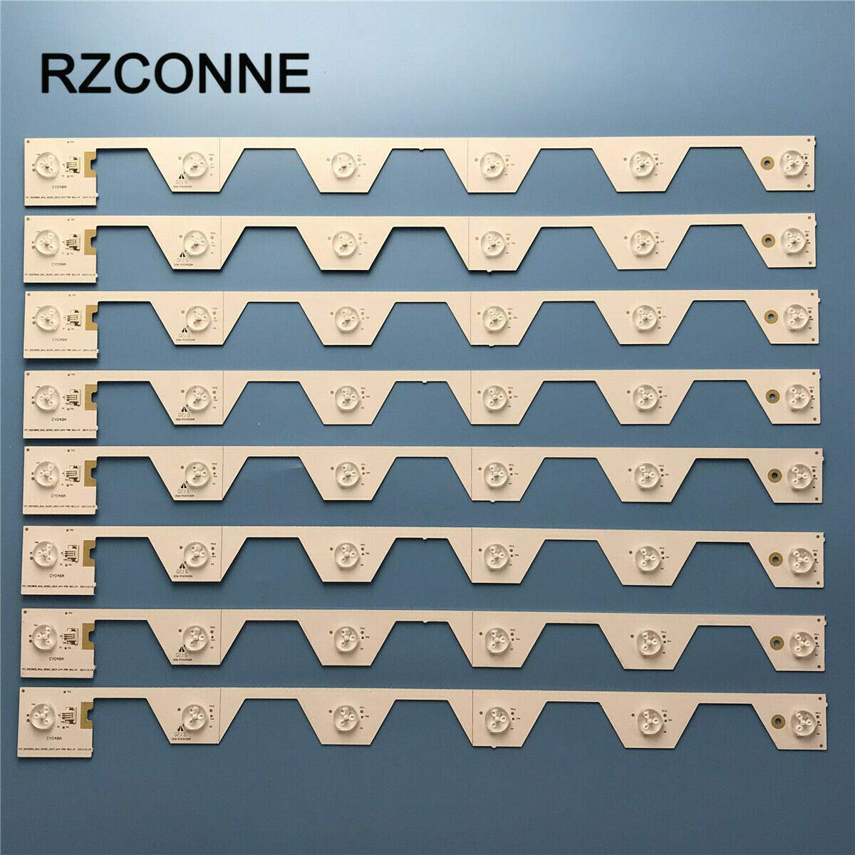 Strip for 8pcs LED Strip TMT_50E5800_8X6_3030C for TCL 50'' L50E5800A B50A658U D50A620U