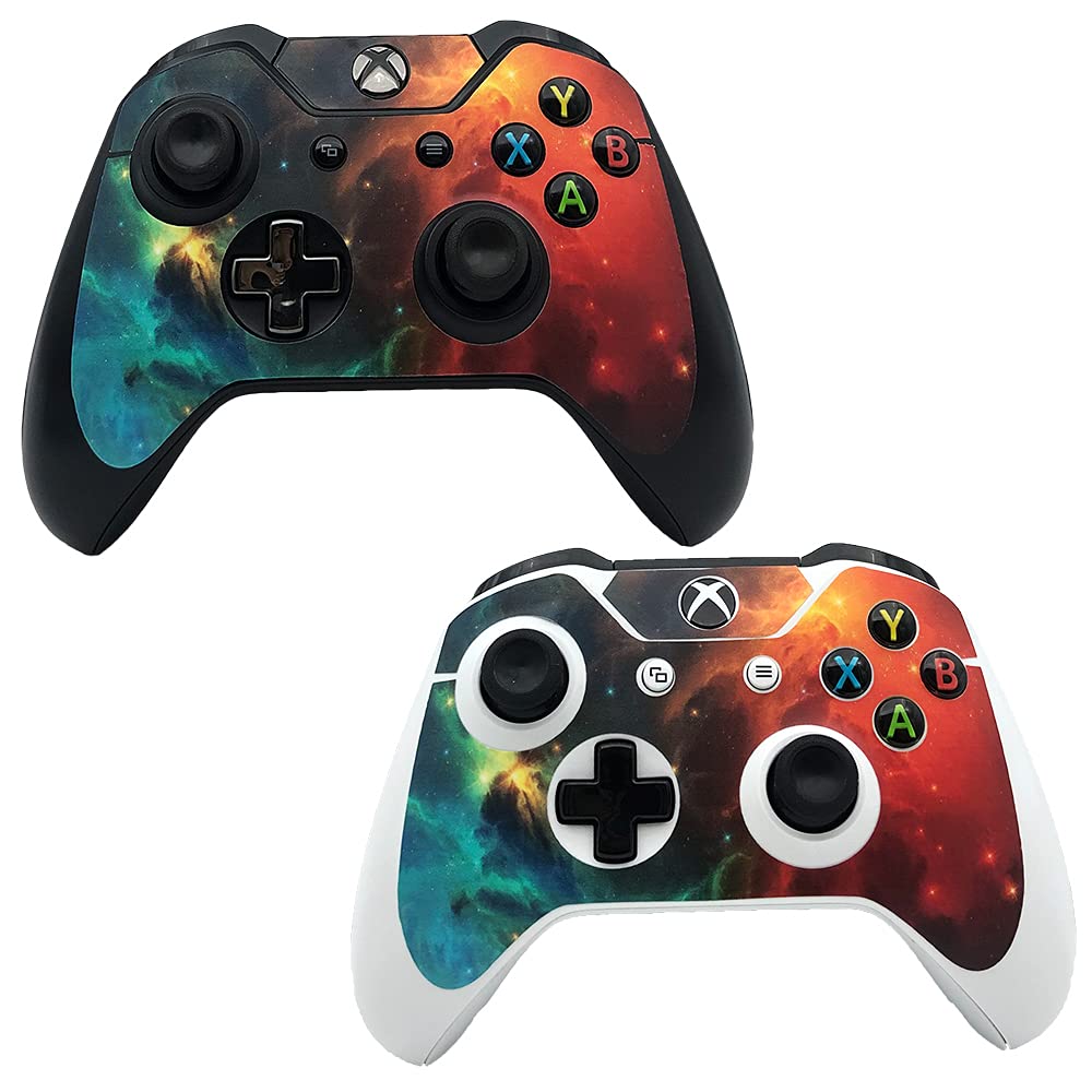 UUShop Protective Vinyl Skin Decal Cover for Microsoft Xbox One Cosmic Nebular(Upgraded)