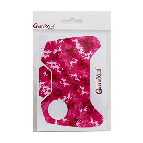 Skins Stickers for Xbox One Games Controller - Custom Orginal Xbox 1 Remote Controller Wired Wireless Protective Decals Covers - High Gloss Protector Accessories - Digicamo Pink