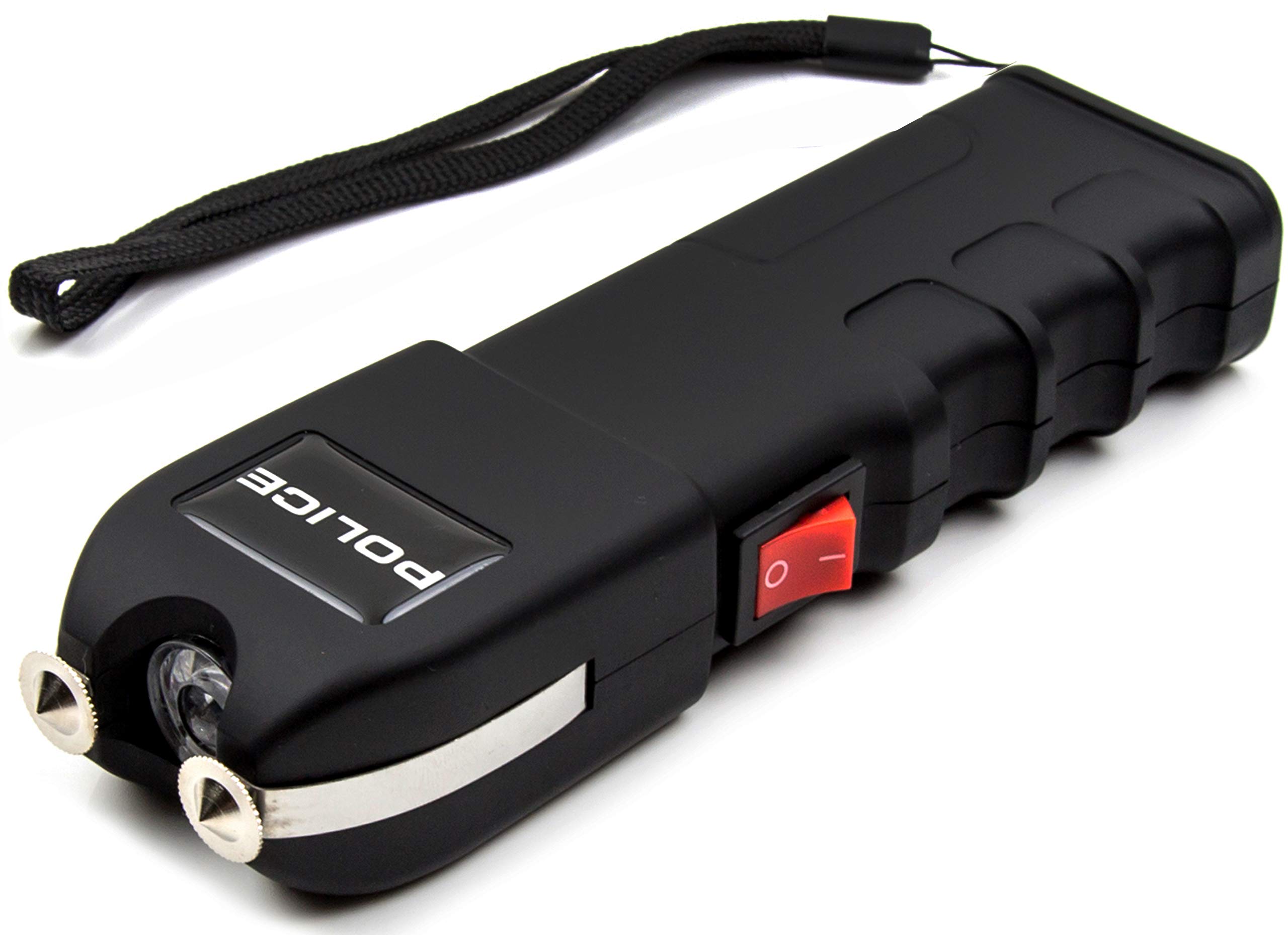 Police 929-58 Billion Heavy Duty Super Powerful Max Voltage Stun Gun - Rechargeable with LED Flashlight