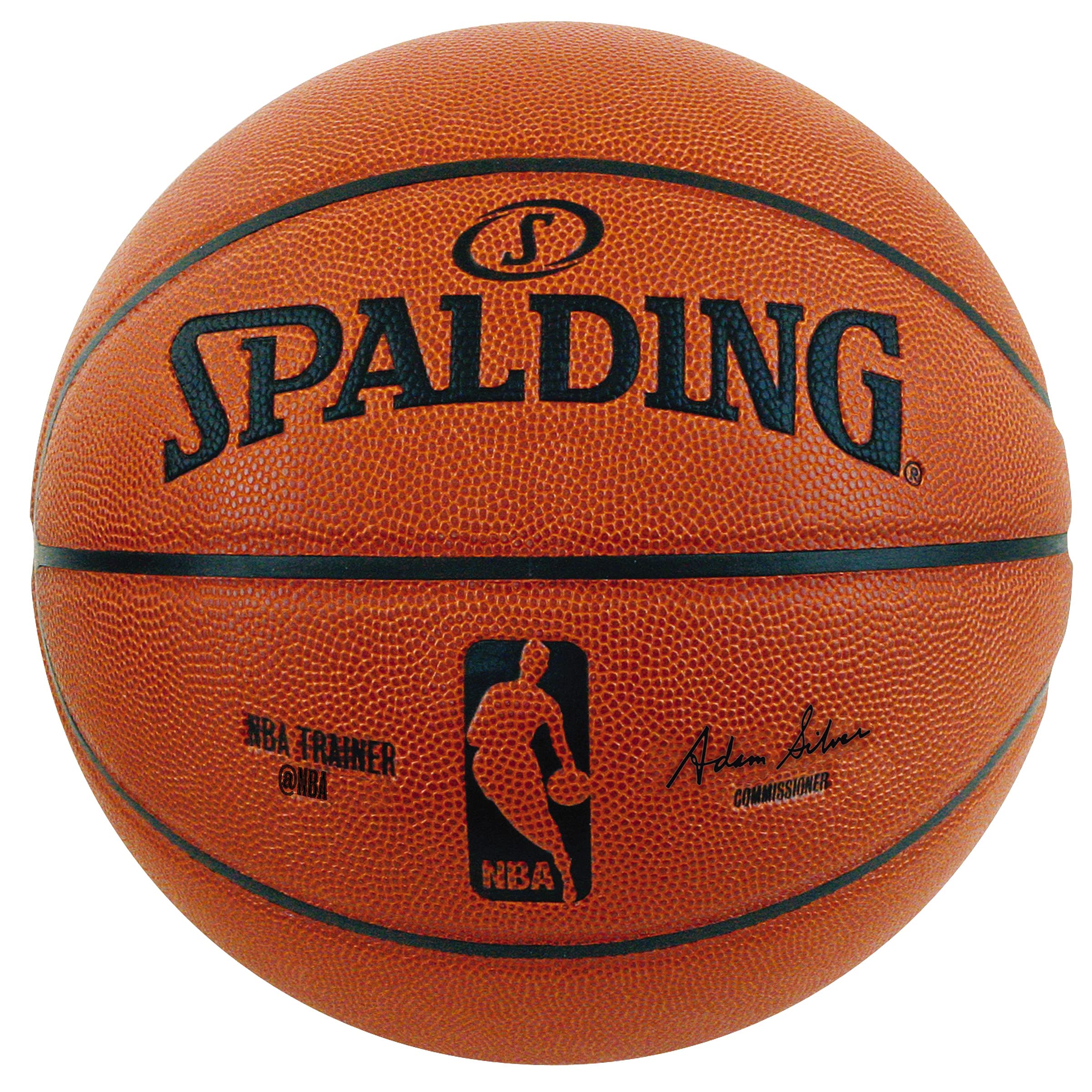 Spalding NBA Oversize Training Aid Basketball, Orange, Size 7