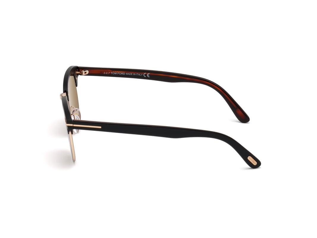 Tom Ford FT0623 02J Matte Black Laurent Retro Sunglasses Lens Category 3 Size 5