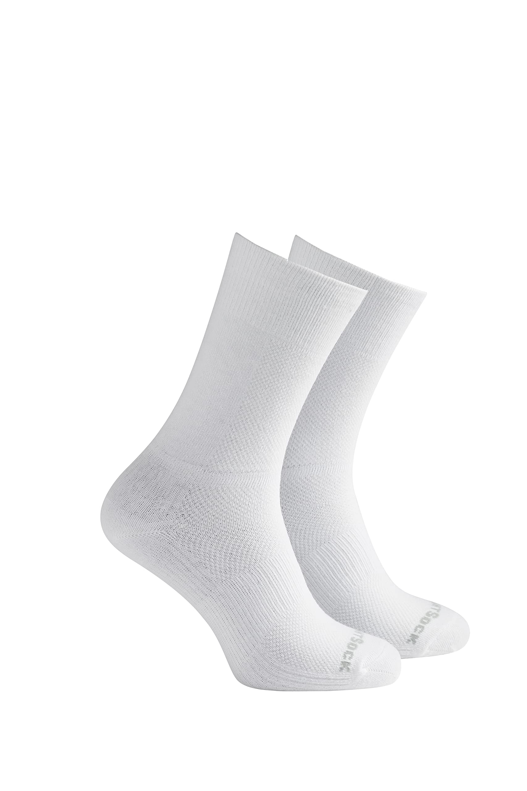 Wrightsock Coolmesh II Crew Blister Free Socks-Light & Breathable Double Layered/Unisex/Durable & Dry/Athletes & Travel