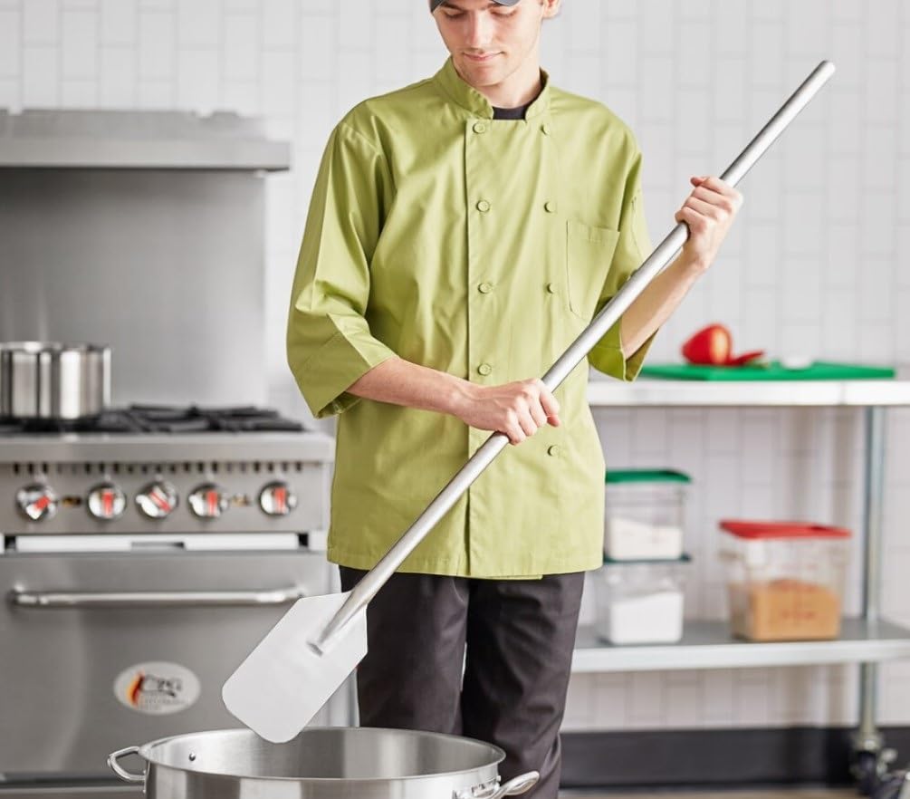 Soro Essentials- 54β Stainless Steel Mixing Stir Paddle- Long Stir Paddle for Large Batch Cooking Stirring Spatula for Brewing Handle for Cooking Cajun Crawfish Boil in Big Stock Pots