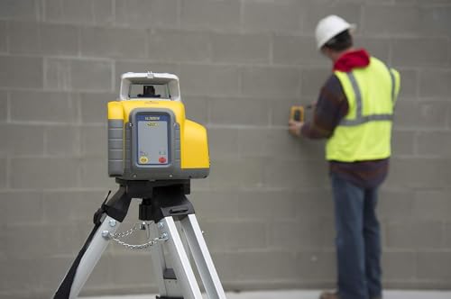 Spectra Precision LL300N-3 Laser Level, Self Leveling Kit with HL450 Receiver, Clamp, 4.7 Meter Grade Rod / Metric and Tripod , Black
