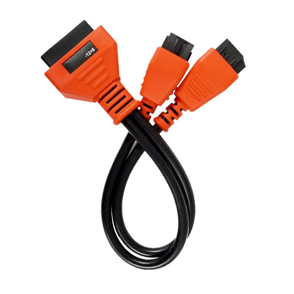 WBTOOLS Cable Adaptor for Chrysler Programming Cable 12+8 Connector for Autel DS808 Maxisys MS905 906 908 PRO Elite for Chrysler 12+8 Adapter