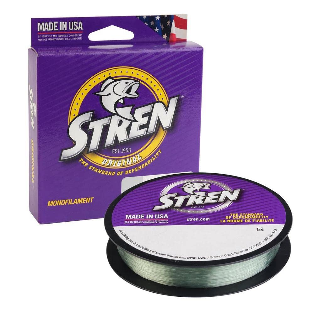 Stren Original®, Lo-Vis Green, 4lb | 1.8kg Monofilament Fishing Line, Suitable for Freshwater Environments