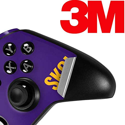 Skinit Decal Gaming Skin compatible with Xbox One Elite Controller - Officially Licensed NFL Minnesota Vikings Team Motto Design
