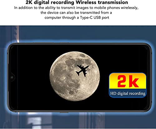 Telescope Electronic Eyepiece XiLiHaLa, 5" LCD Digital Telescope Eyepiece Camera for Telescope 1.25 inches Lunar Astronomy Camera, Wi-Fi Connection Remote Control, iPhone Android Compatible