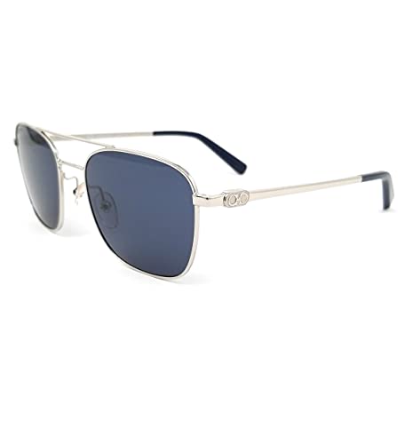 Sunglasses Salvatore Ferragamo SF 158 S 045 Silver/Light Blue