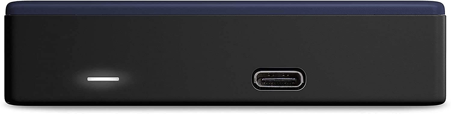 WD 2TB My Passport Ultra Blue Portable External Hard Drive, USB-C - WDBC3C0020BBL-WESN (Renewed)