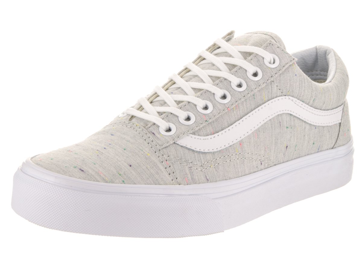 Vans Old Skool (Speckle Jersey) Grey Fashion Sneaker Women's Shoes (5.5)