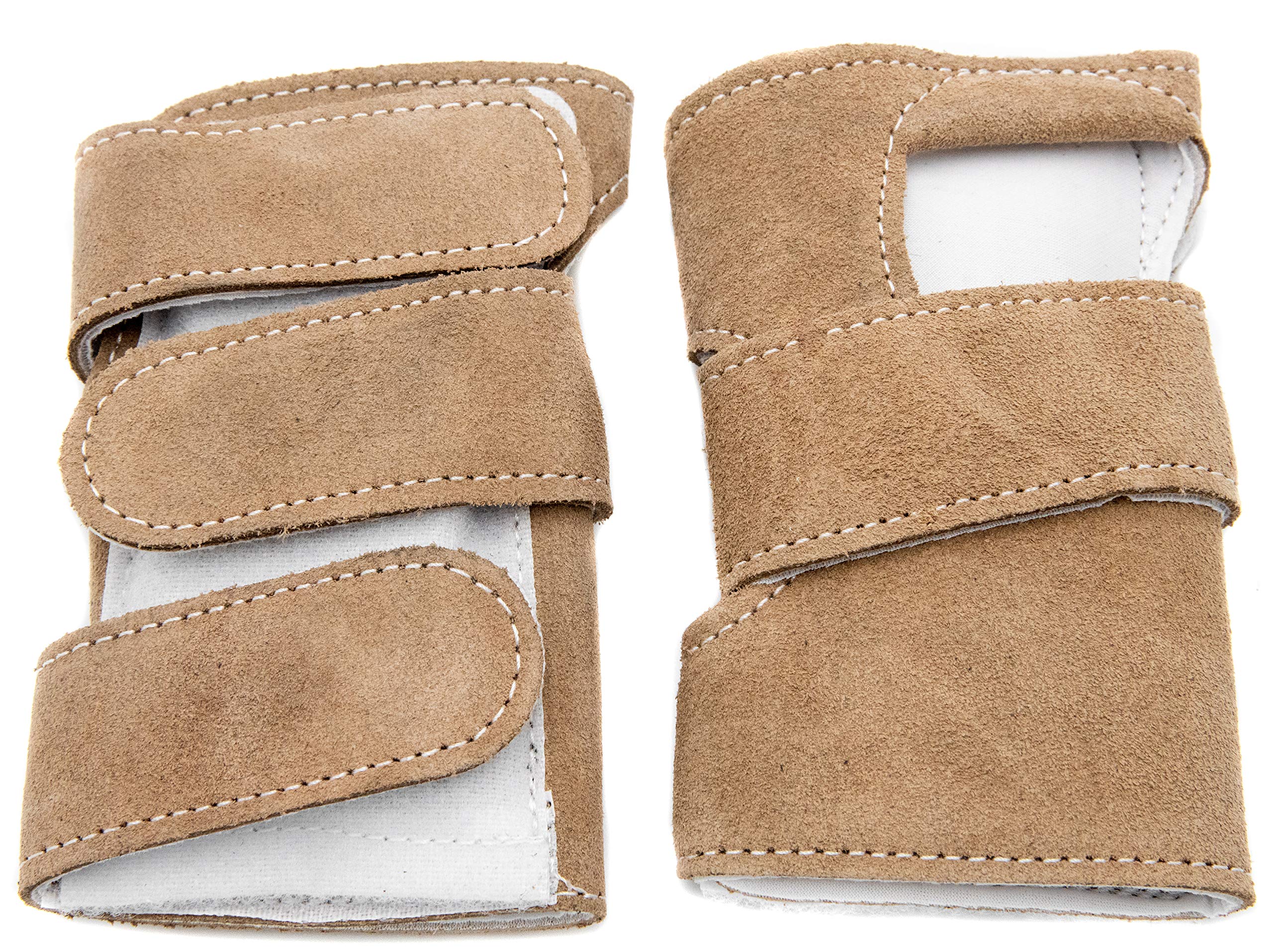 Wrist Support Wraps. Panda Paws - Gymnastics Wrist Support Wraps | Comfortable & Low Profile Injury Prevention. Our Wrist Support Wraps Come with a Replaceable Foam pad. (Beige, M)