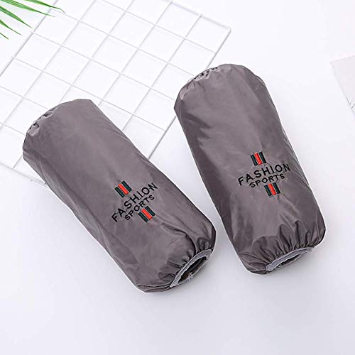 SICCOMA 1 Pair Waterproof Oilproof Arm Sleeves Covers Waterproof Kitchen Arm Sleeves Reusable Oversleeves for Kitchen Waterproof Arm Sleeves Cleaning Protective Kitchen Sleevelet Gray