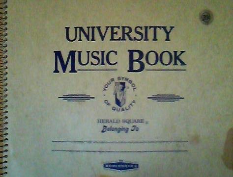 Woolworth's University Music Book (R-25554)