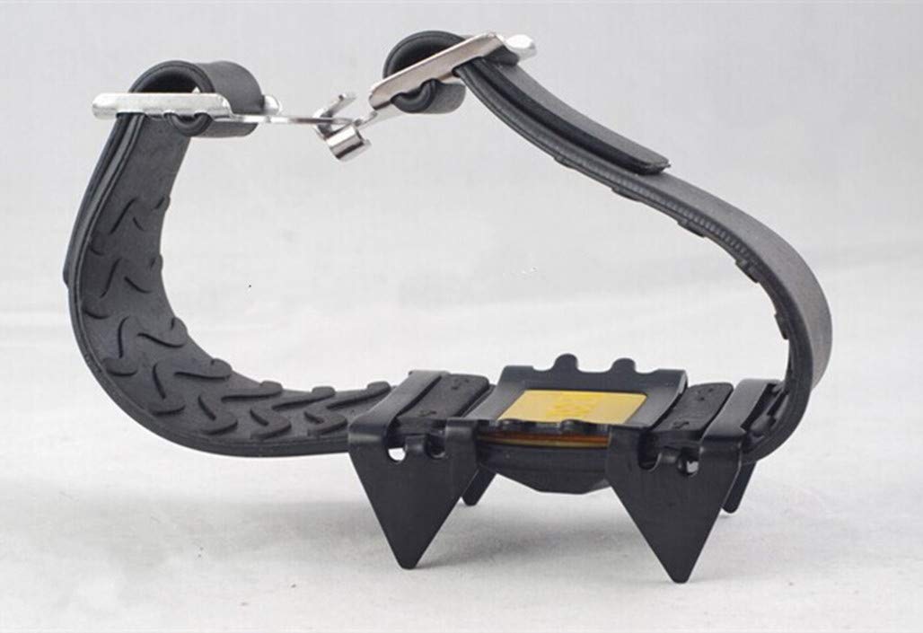 Toasis Ice Claws Snow Grips Spikes Crampons Traction Cleats for Shoes Boots
