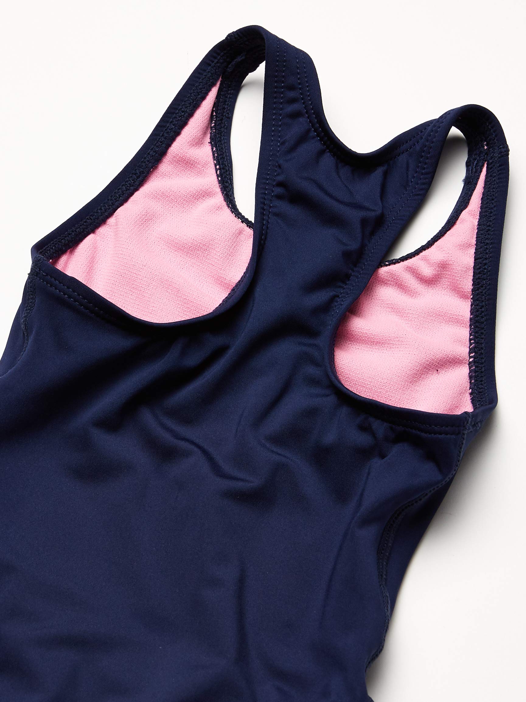 TYR Girls Durafast Lite Ella Maxfit Swimsuit, Navy, Large US