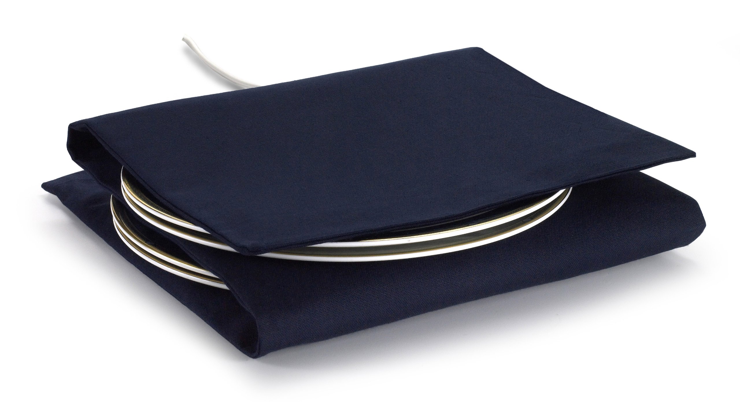Waterbridge Electric Plate Warmer - Heats up to 6 Large Plates - Heritage Navy