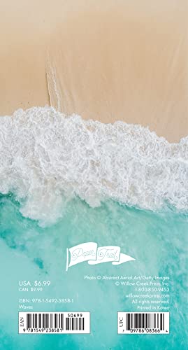 Willow Creek Press Waves 2-Year January 2024 - December 2025 Monthly Pocket Planner (3.5" x 6.5")
