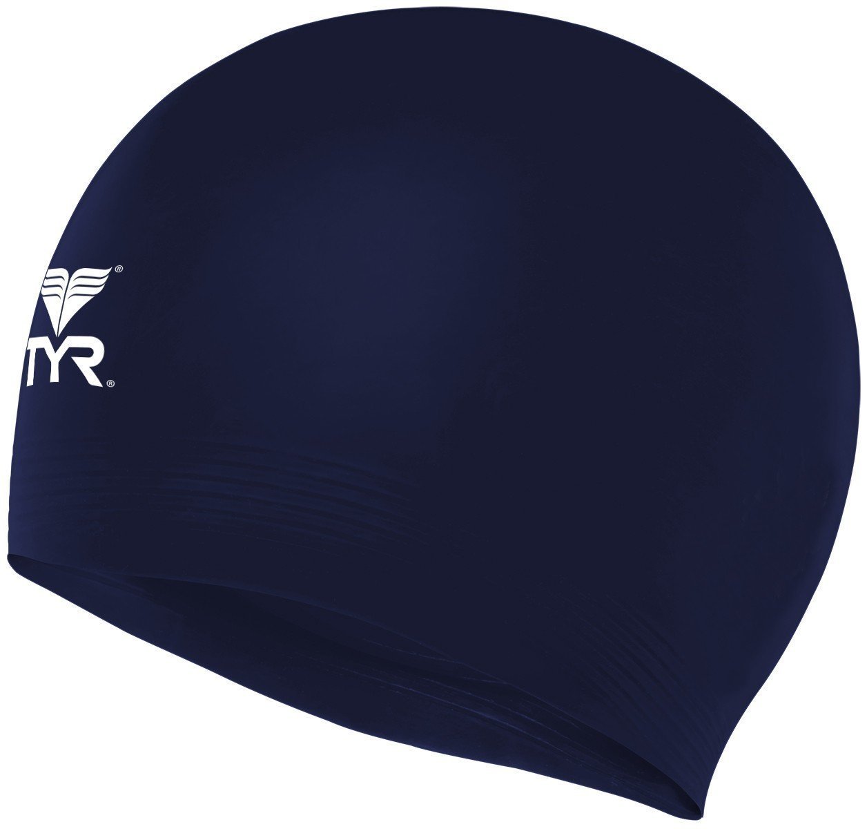 TYR Junior Sport Competitor Latex Cap, Navy