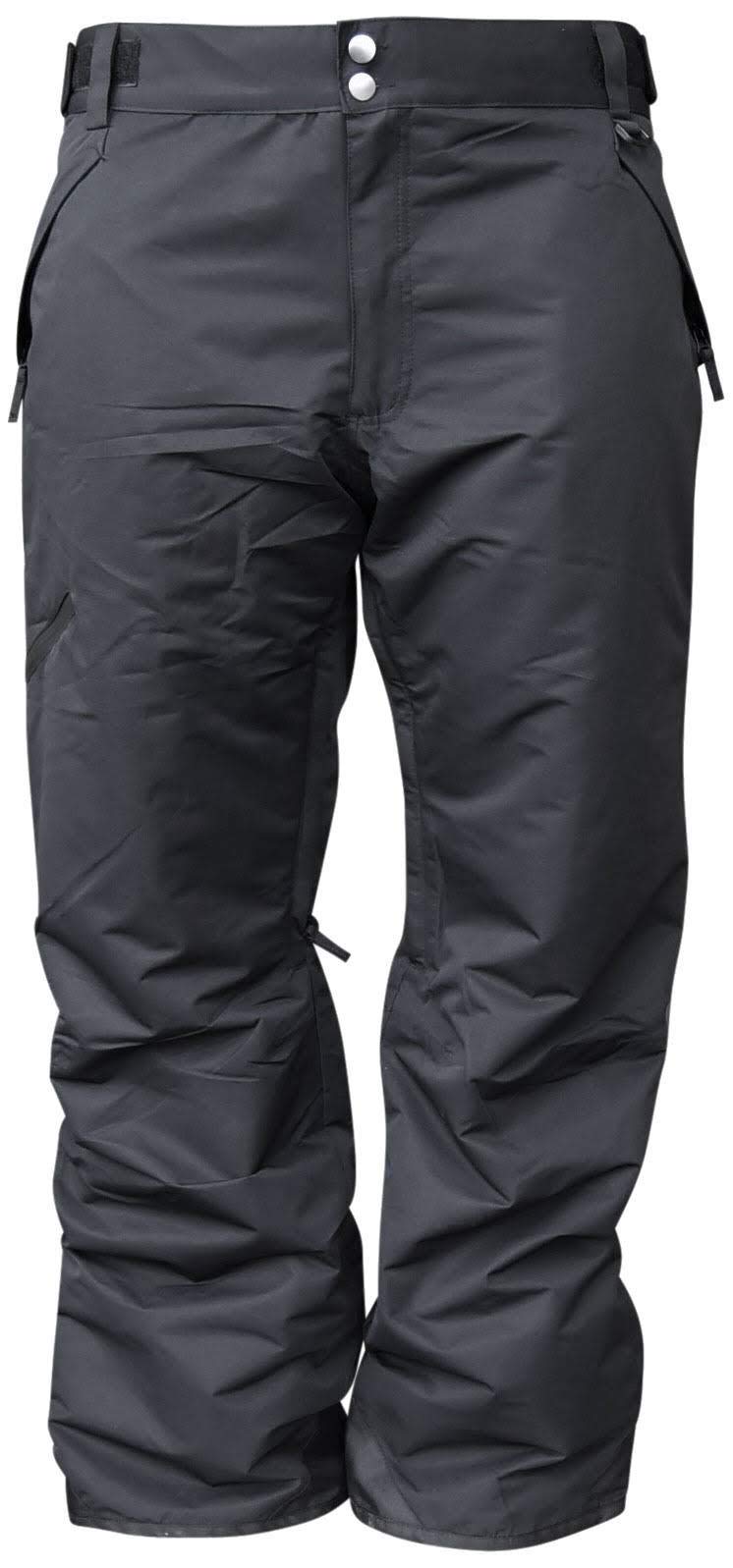 Snow Country Outerwear Mens Big and Tall Snow Ski Skiing Insulated Technical Pants (5X Big, Black)
