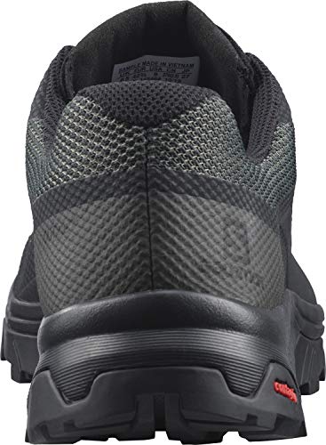 Salomon Outline Gore-TEX Hiking Shoes for Men, Black/Phantom/Magnet, 10.5