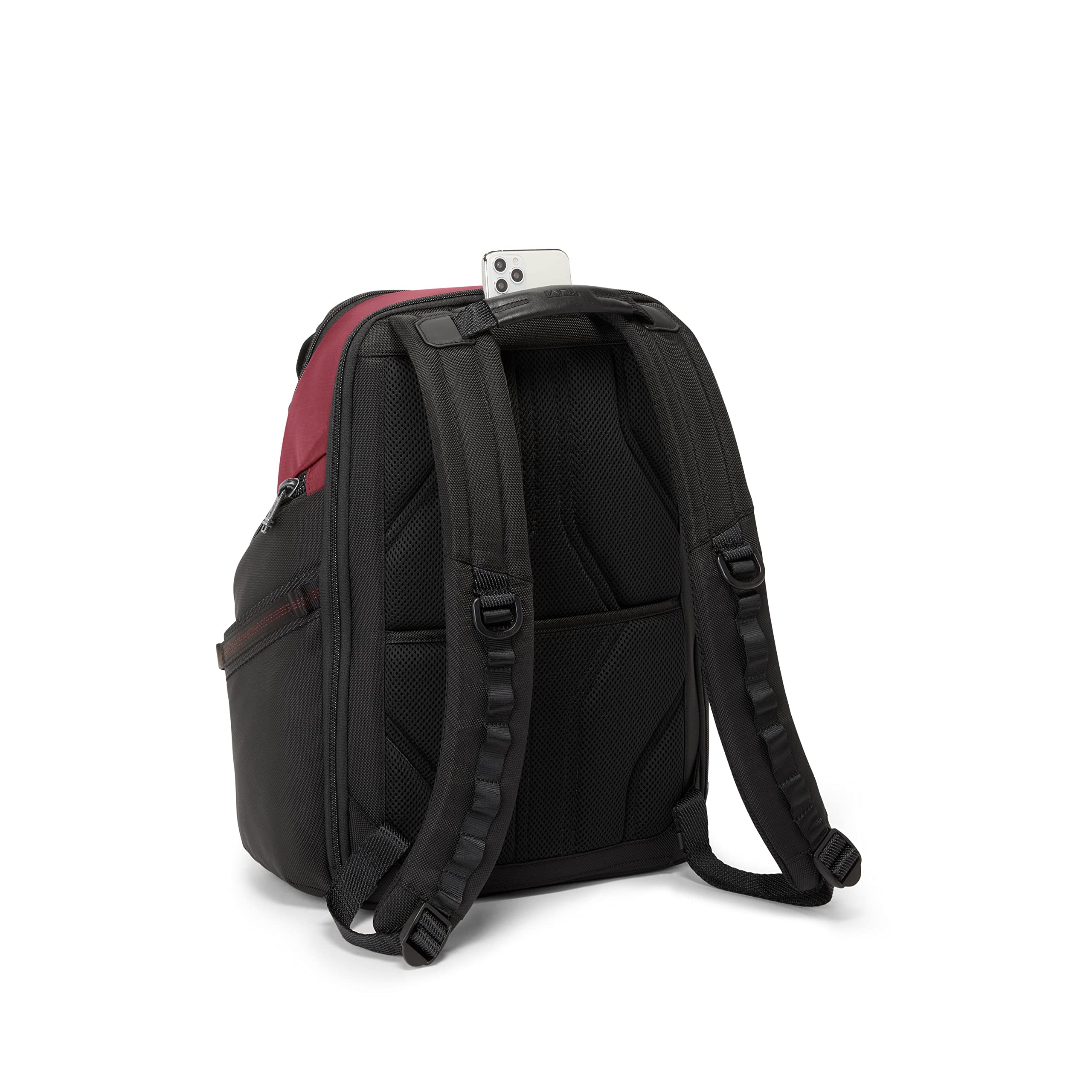 TUMI - Alpha Bravo Search Backpack - Laptop Backpack for Men & Women - Backpack for Work & Travel - 17.0" X 14.0" X 8.3" - Desert Red